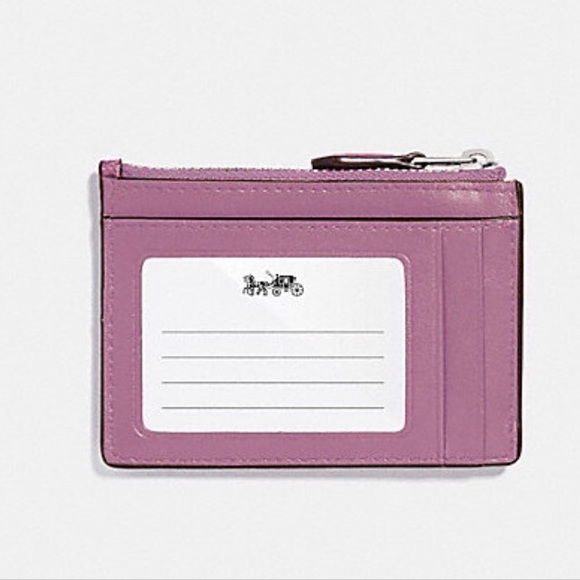 Coach | Bags | Mini Skinny Id Case In Signature Canvas | Poshmark